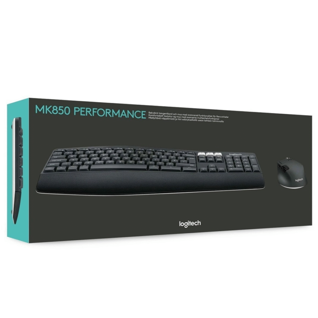 Teclado + Mouse Logitech MK850 USB Inalambrico - PR computación